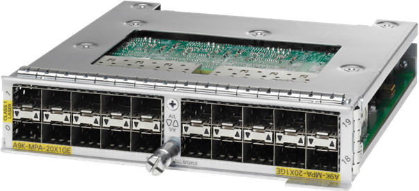 Cisco Interfaces, Modules, GBIC & SFP Transceivers - Cisco ASR 9000 20 ...