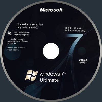 Windows 7 Ultimate Cd Logo
