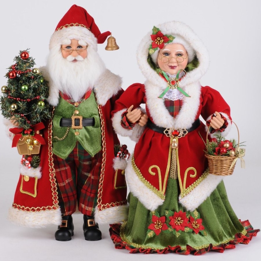 Karen Didion Originals Santa Claus & Holiday Figurines