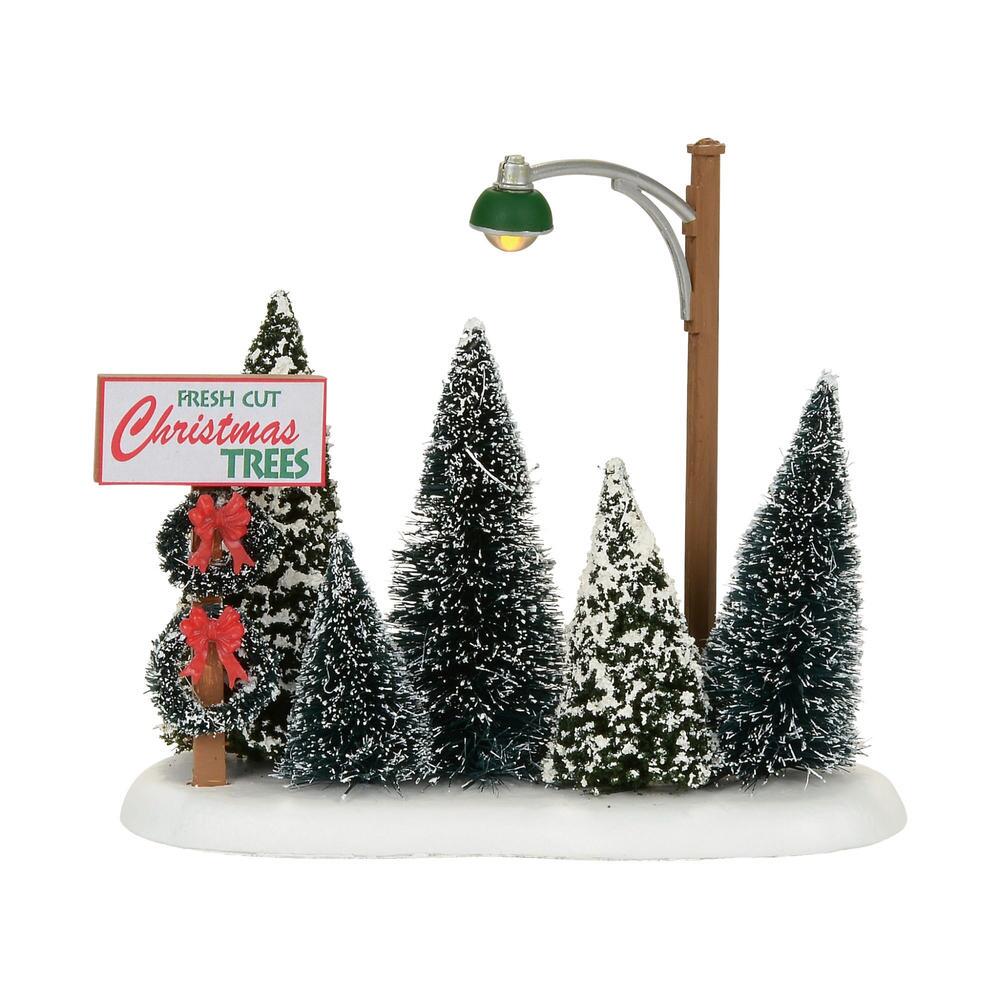 Department 56 Village Accessory - Lit Christmas Tree Lot 2017