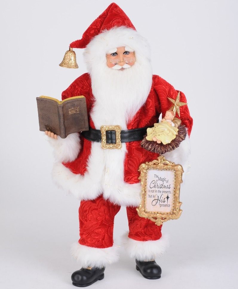 Karen Didion Originals Santa Claus & Holiday Figurines