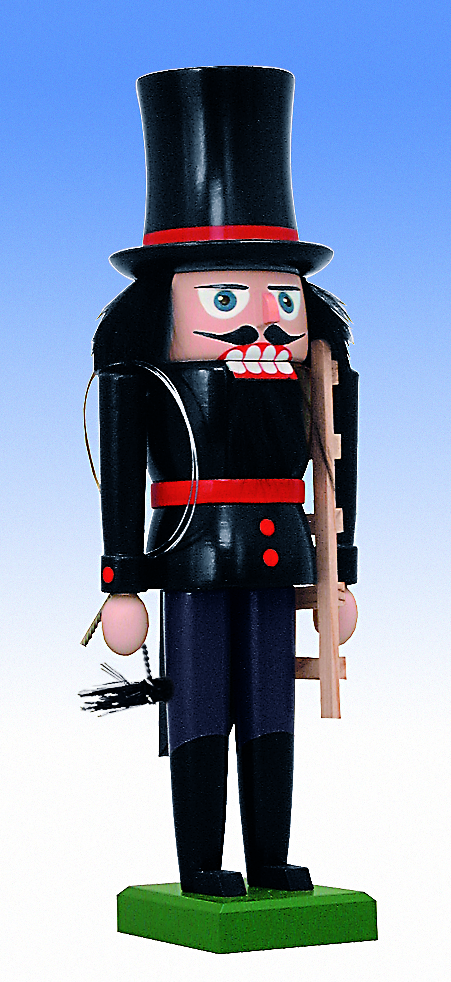KWO Authentic German Nutcracker - Chimney Sweep Nutcracker