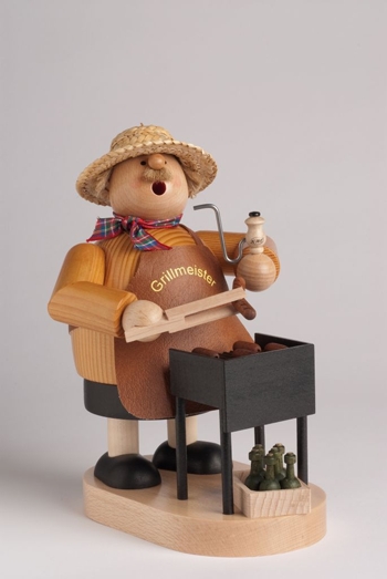 KWO Authentic German Smoker Man - Grill Master Smoker Man