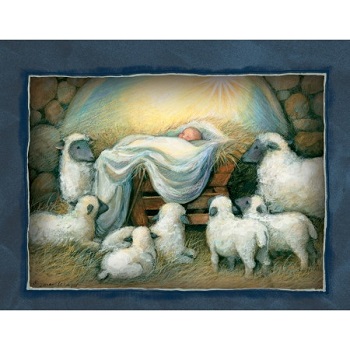 Susan Winget Boxed Christmas Cards by Lang- Nativity Scene