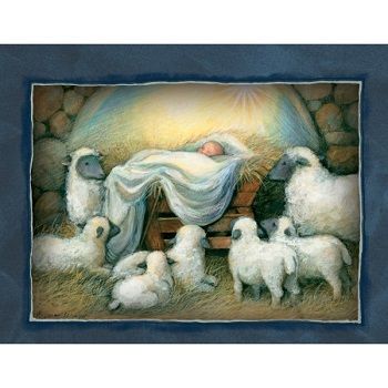 Susan Winget Boxed Christmas Cards by Lang- Nativity Scene