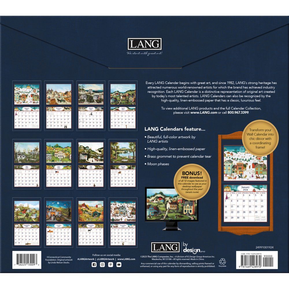 Lang Calendar - 2024 - Linda Nelson Stocks