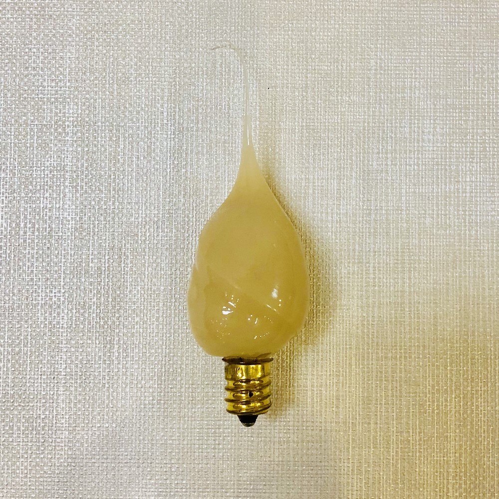 Warm Silicone Light Bulb - Candelabra Base - 4 Watts