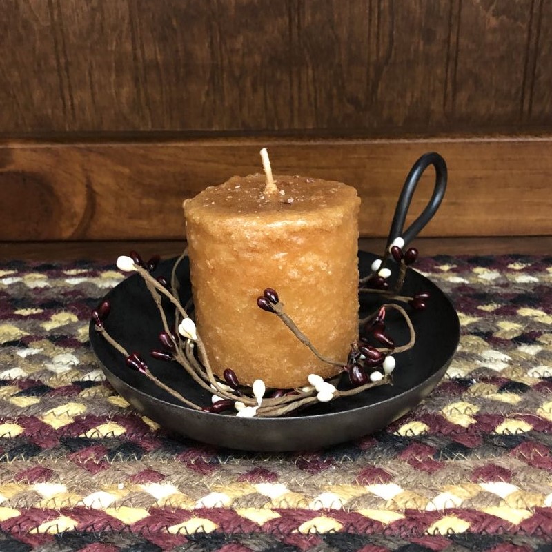 Mini Cake Candle - Gingerbread Cookie - 2.5in x 2.5in