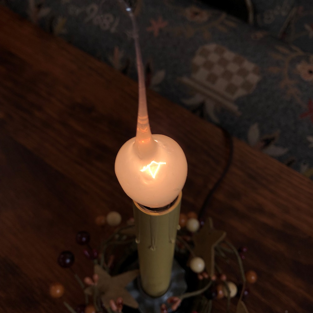 Moonlight Candle Light Bulb - 3 Watt - 3000 Average Hours
