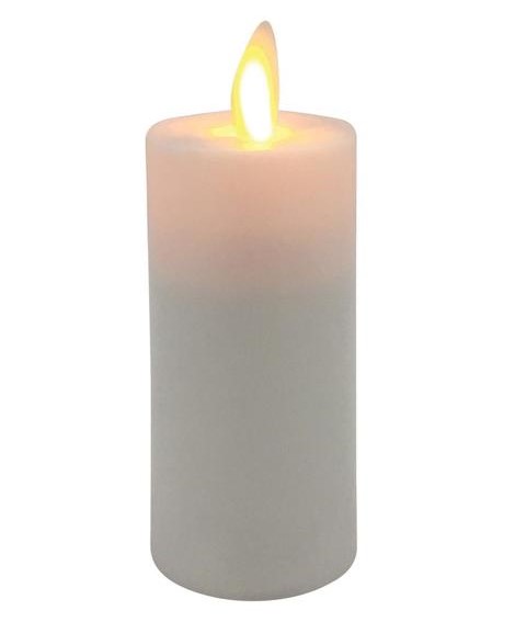 Flameless Ivory Votive Candle — Mystique Candles