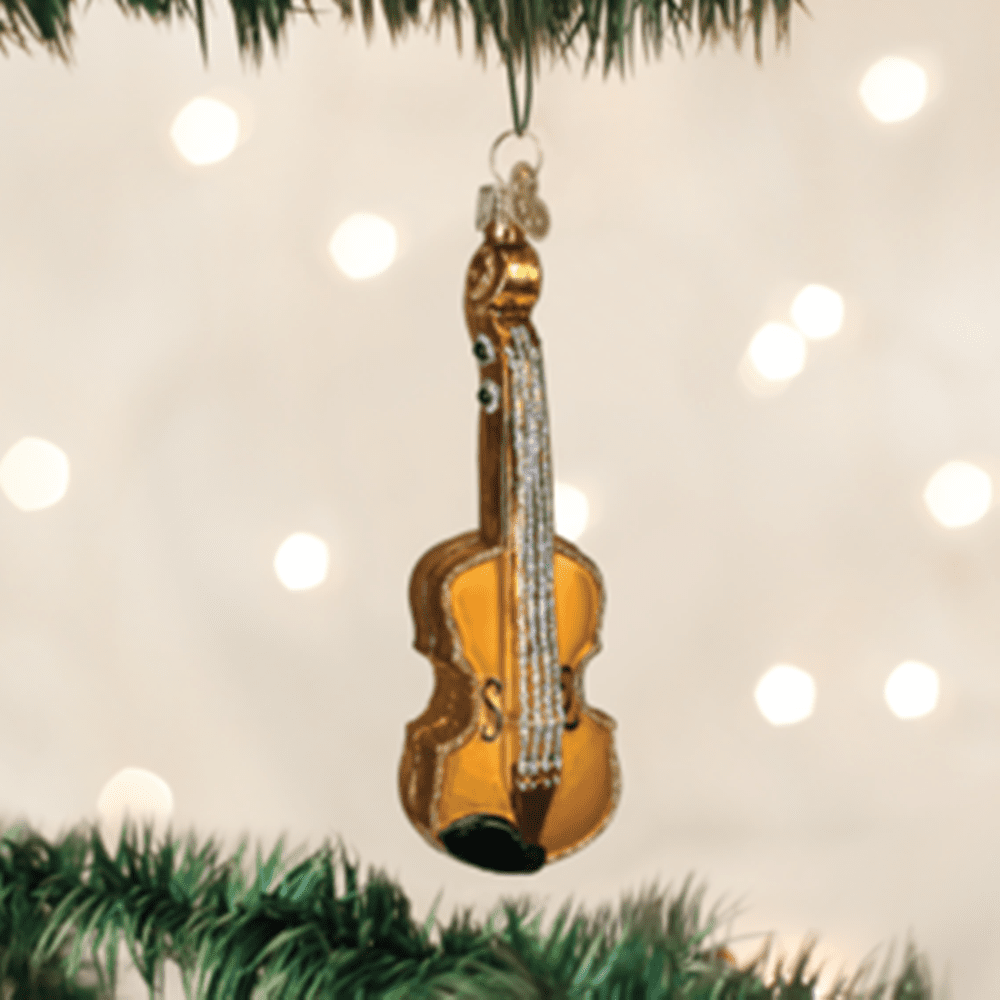 Musical Instrument Christmas Tree Ornaments and More