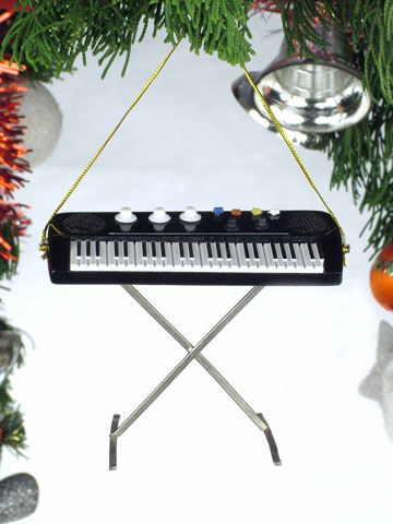 Musical Instrument Christmas Tree Ornaments and More
