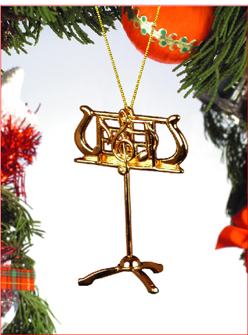 Musical Instrument Christmas Tree Ornaments and More