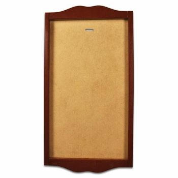 Vintage Red Wall Calendar Frame - Solid Wood