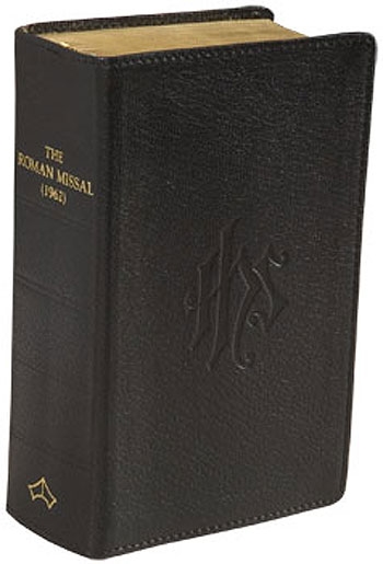 DAILY MISSAL - 1962 TRADITIONAL RITE - LEATHER