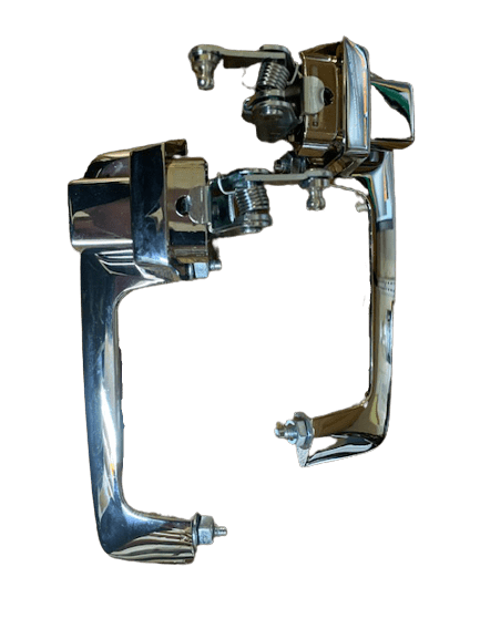 Mancini Racing Exterior Door Handles Chrome Knob