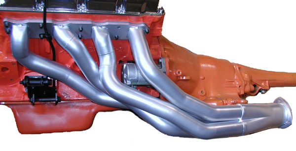 Hemi Headers, B-Body 2-1/4" O.D. 3.5" 3-bolt Collectors