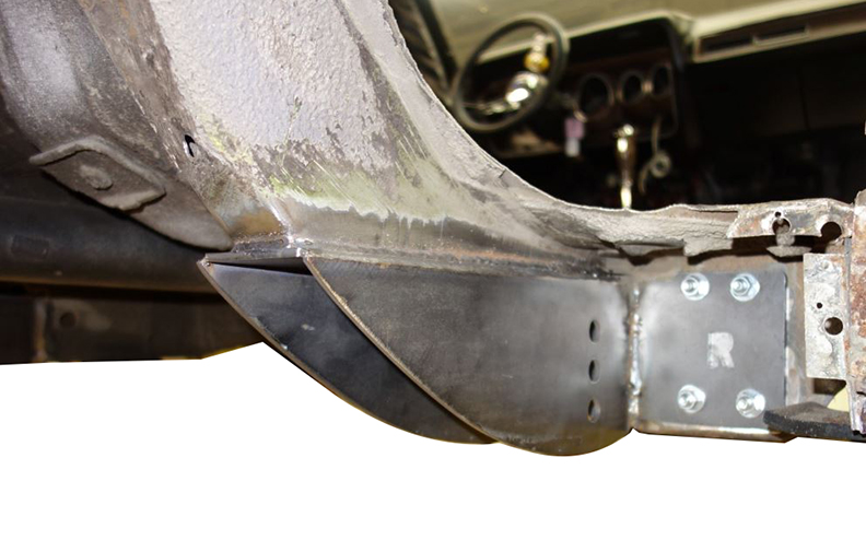 71-72 B-Body Spring Relocation