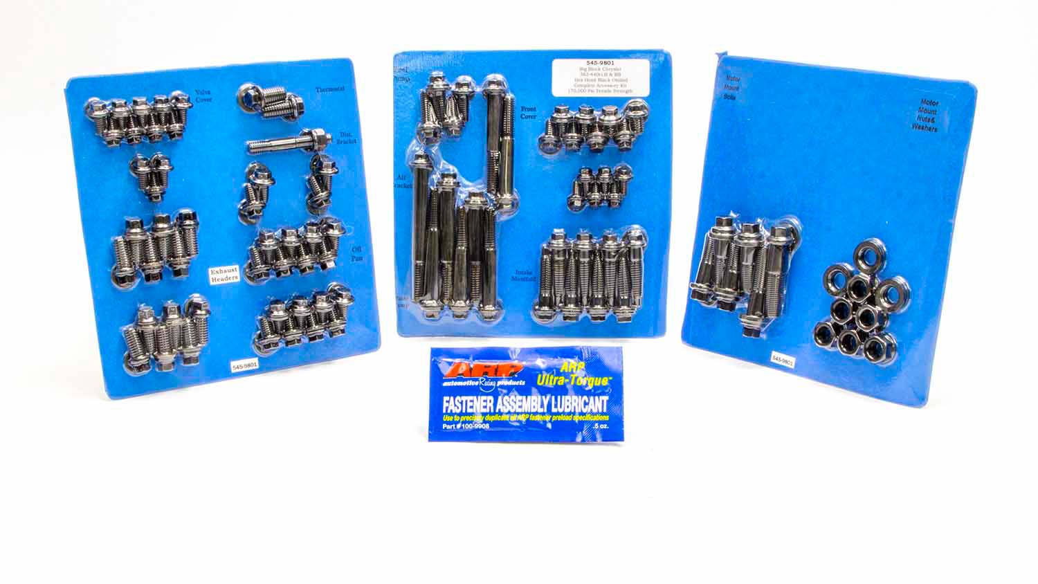 ARP Engine Black Oxide, Hex Bolt Kit