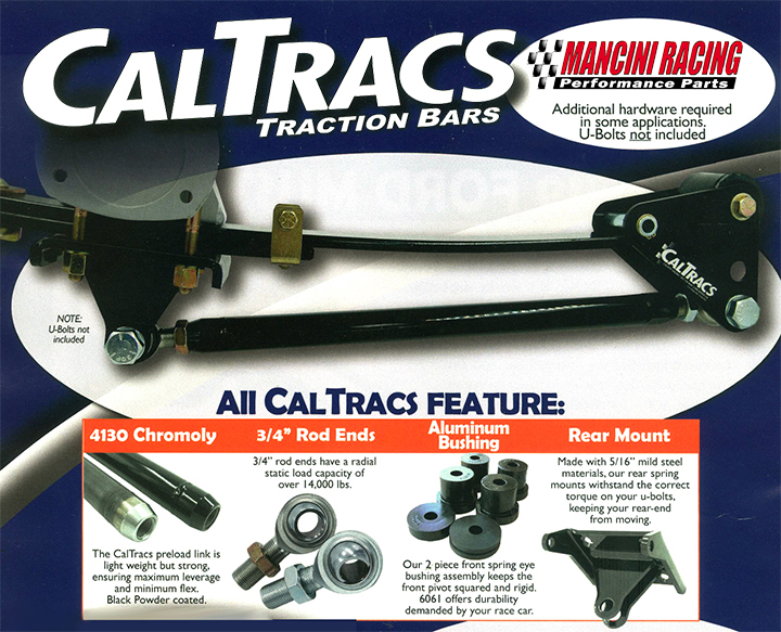 Calvert Racing CalTracs / Inboarded B/E-Body
