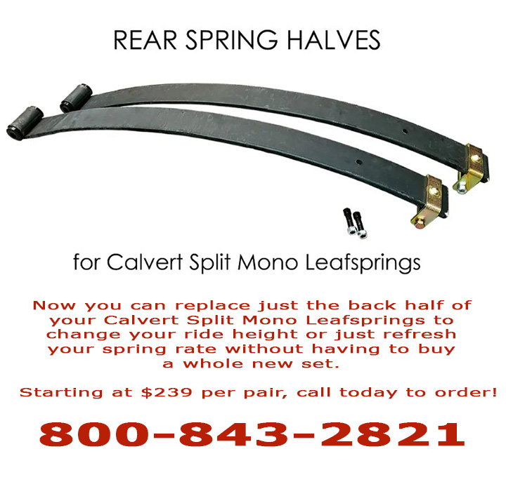 Calvert Racing Split Mono-Leafs Set