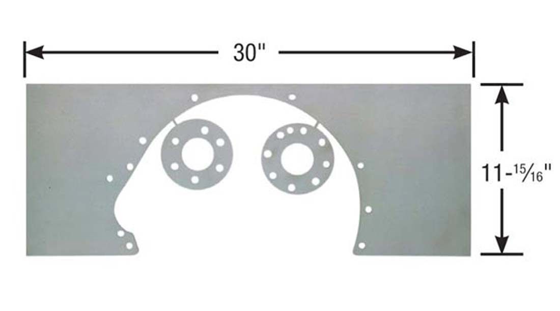 Comp Engineering - Steel Mid-Mount Plate
