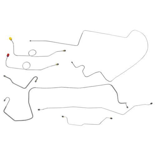 Dual Master Conversion Brake Line Set, 7pc