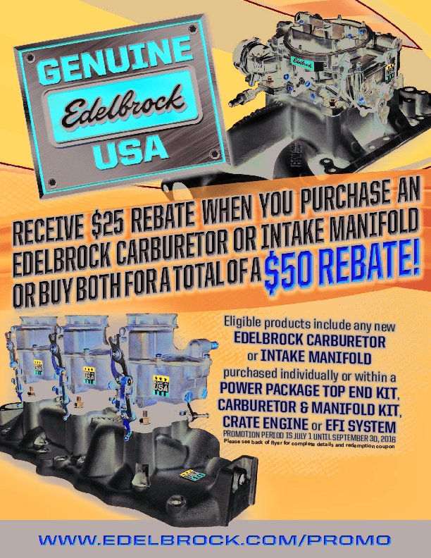 Edelbrock Performer Carburetor