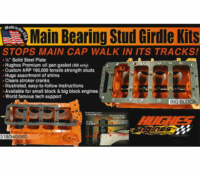 Hughes Engines Main Bearing Stud Girdle
