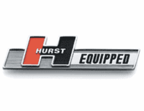 Hurst Equipped Emblem