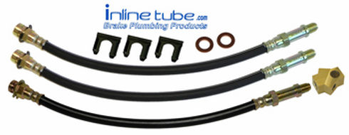Inline Tube Brake hose Kit, Disc Brakes