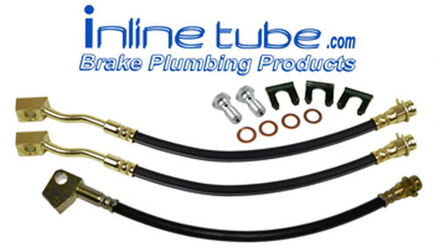 Inline Tube Brake Hose Kit, Disc Brakes