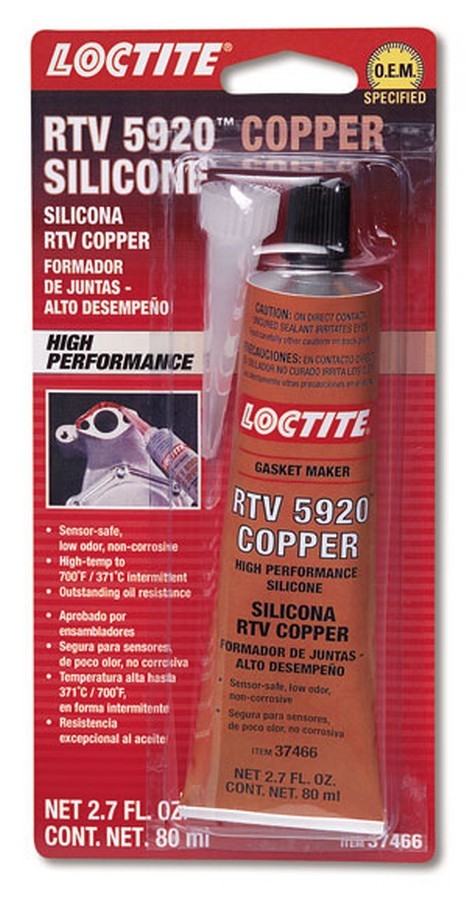 LOCTITE - RTV 5920 Copper Silicone 80ml/2.7oz