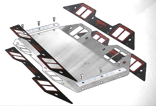 Hughes Engines - 1 Piece Valley Plate Kit