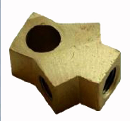 Mancini Racing Axle Brake Line Tee Block