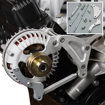 Mancini Racing - Aluminum Alternator Bracket Kit
