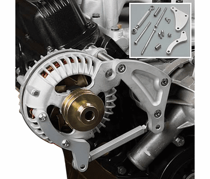Mancini Racing - Aluminum Alternator Bracket Kit