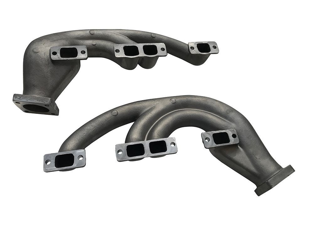 Mancini Racing Cast Iron Exhaust Manifold Set