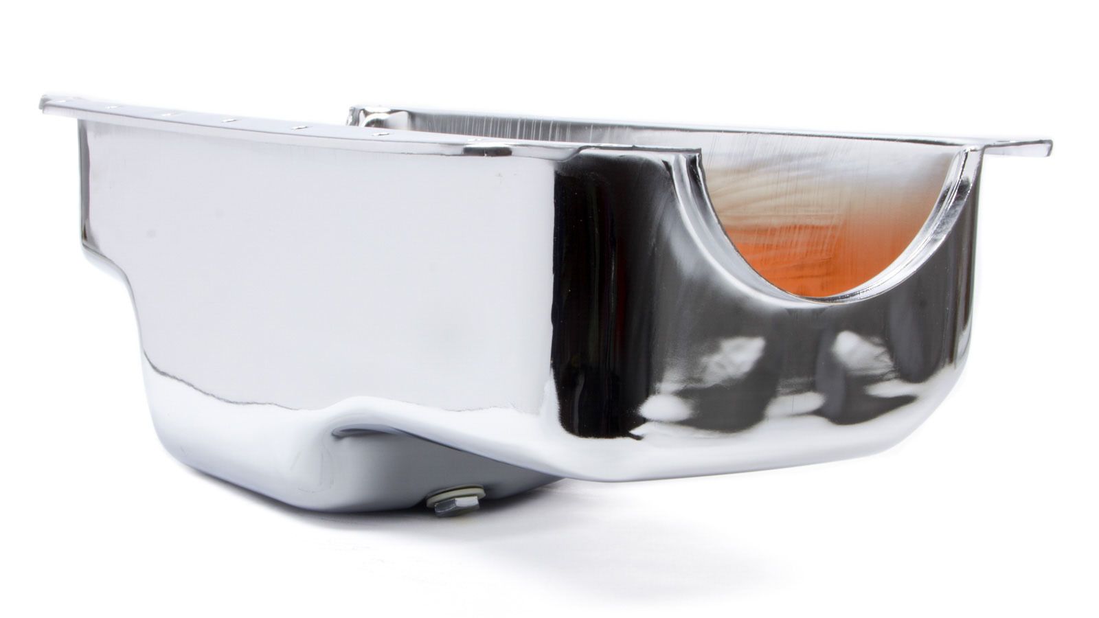 Mancini Racing Center Sump Oil Pan - Chrome