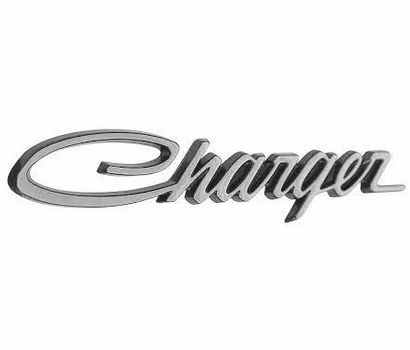 Mancini Racing "Charger" Emblem, Adhesive Backed