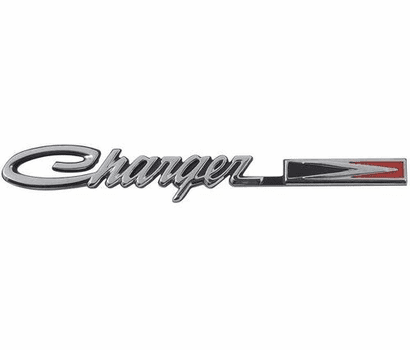 Mancini Racing "Charger Script w/Arrow" Emblem