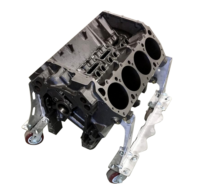 Mancini Racing Engine Dolly w/Swivel Casters