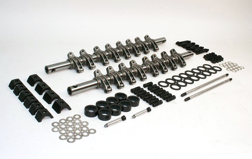 Mancini Racing Stainless Shaft Mount Rocker Arm Set