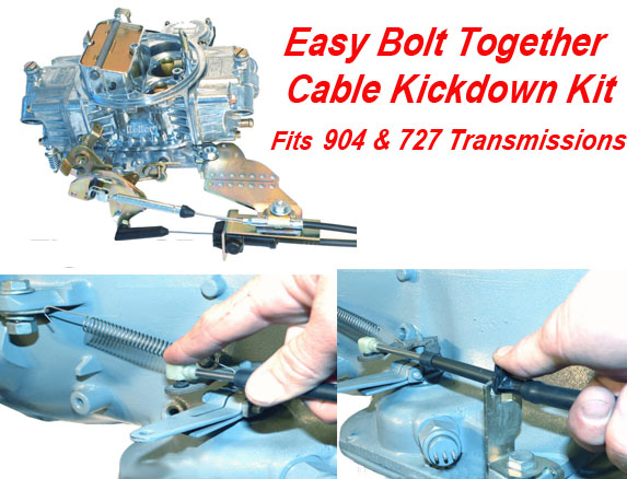 Mancini Kickdown Cable/Hardware Kit