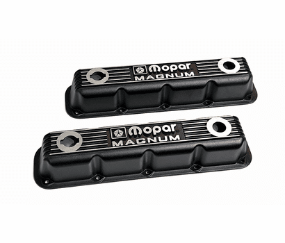 Mopar Magnum Black Wrinkle Valve Covers
