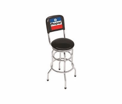 Mopar Pentastar Swivel Stool With Backrest