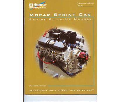 Mopar Performance Sprint Car Engine Build-up Manual
