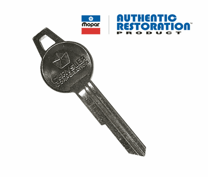 Mopar Restoration Key Blank