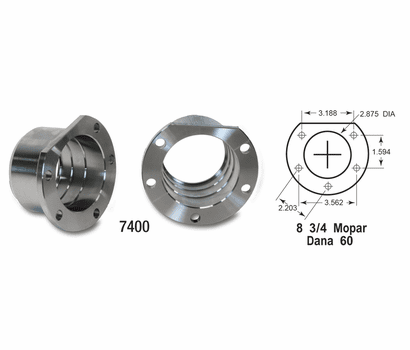 Moser Engineering Rear Axle Housing Ends