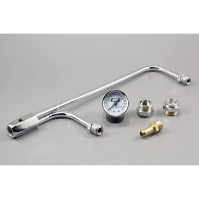 Mr.Gasket Chrome Gas Line